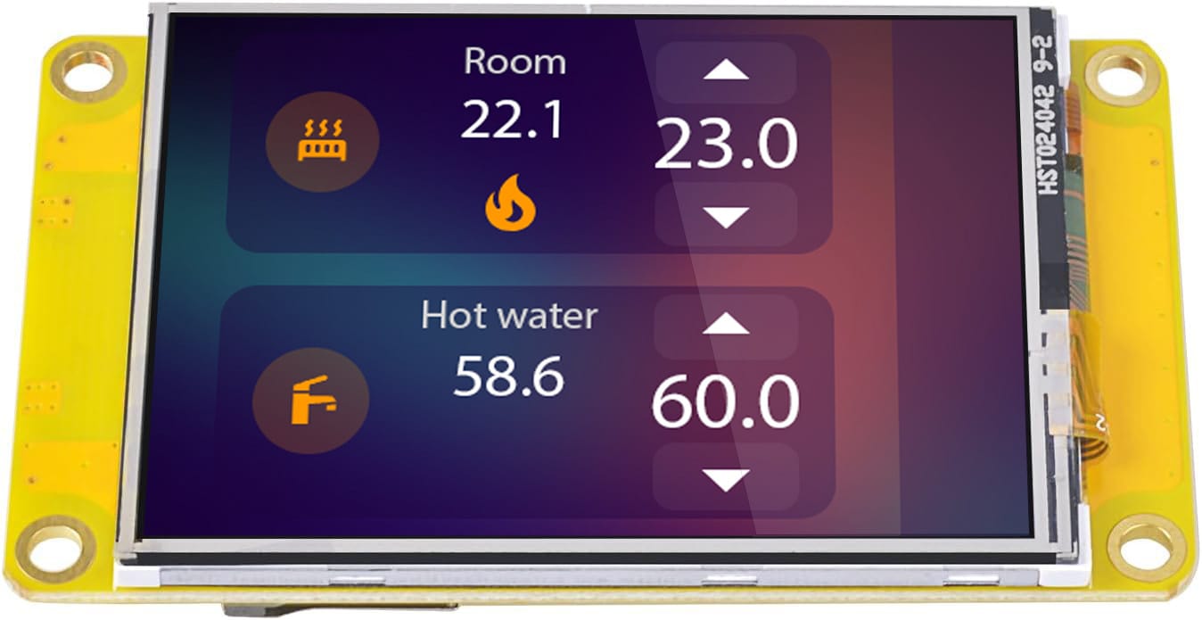 Using Nextion display with ESPHome Using Nextion display with ESPHome