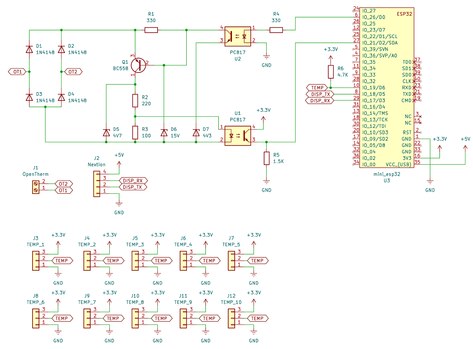 OpenTherm thermostat with ESPHome and Home Assistant